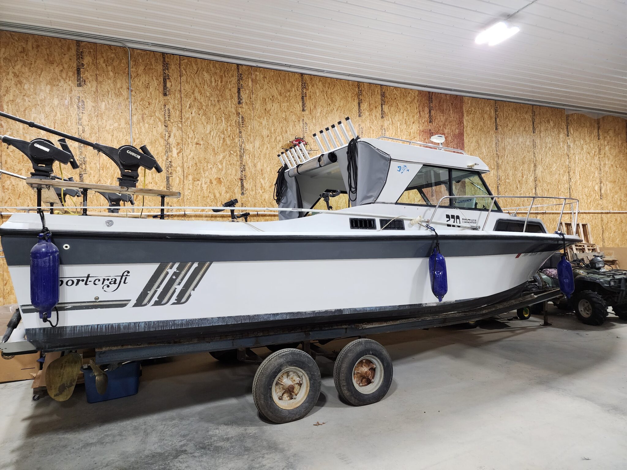 1986 SPORTCRAFT 270 LOW HARD TOP – Lake of the Woods Marine